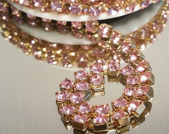 Rhinestone chain | Etsy