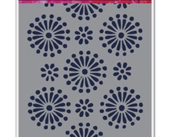 Daisy stencil | Etsy