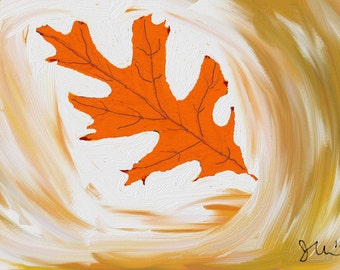 Abstract leaf art | Etsy