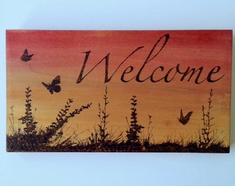 Flowers pyrography | Etsy