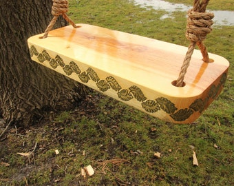 Wood tree swings | Etsy