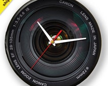 Unique camera clock related items | Etsy