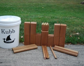 Kubb game | Etsy