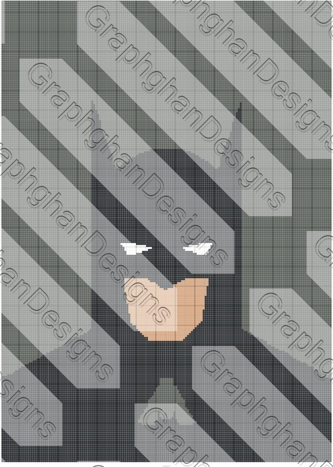 Batman Graphghan Pattern Graph Pattern