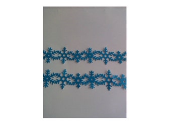 Snowflake border | Etsy