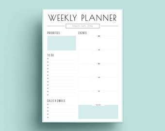 Week at a glance | Etsy