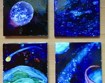 Unique alcohol ink art related items | Etsy