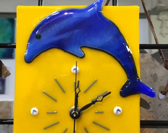 Sea glass clock | Etsy