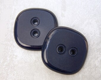 Large blue buttons | Etsy