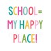 Teacher Gift Classroom Sign School Happy Place