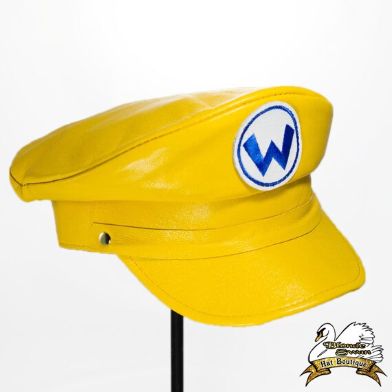 Wario Inspired Plumber Cap
