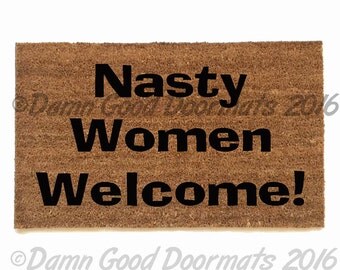 Funny & rude doormats Art you can wipe your by DamnGoodDoormats