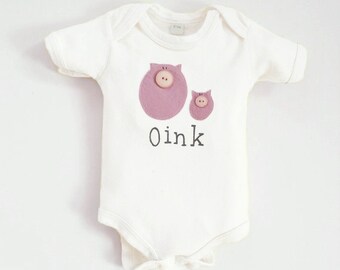 Unique pig baby clothes related items | Etsy
