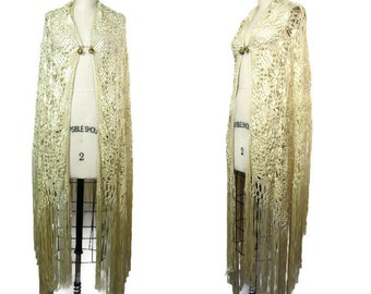 Macrame shawl | Etsy