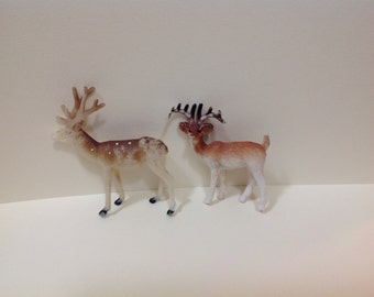 Plastic reindeer | Etsy