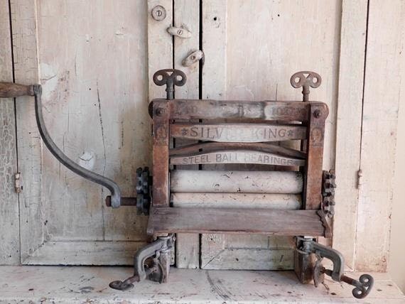 Items similar to Antique Clothes Wringer Washer, The American Wringer ...