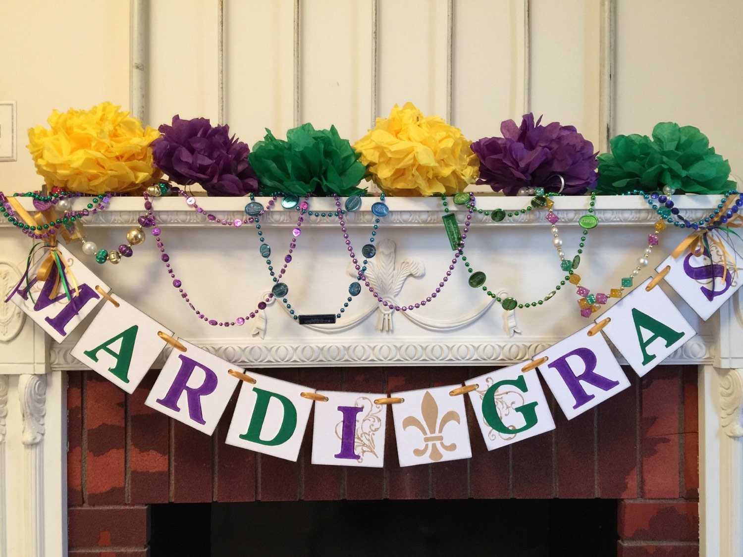 Mardi Gras Decorations Mardi Gras by anyoccasionbanners on Etsy
