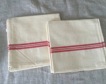 Striped linen fabric | Etsy