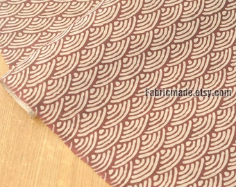 Floral Cotton Fabric Shabby Chic Fabric Pastel by fabricmade