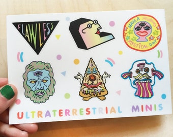 Rad stickers | Etsy