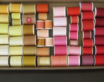 Items similar to Colorful Spools of Thread - 8x10 Photograph - Bright ...