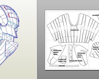 Armor templates | Etsy