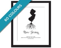 Unique new jersey roots related items | Etsy