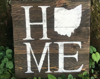 Ohio wood sign | Etsy