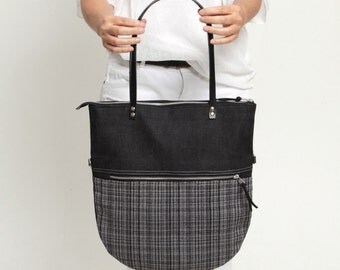 Fold over tote bag | Etsy