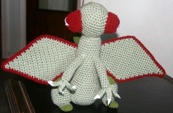Pokemon Inspired Flygon Amigurumi