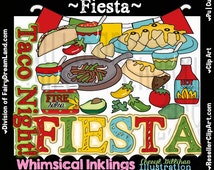 Unique taco clip art related items | Etsy