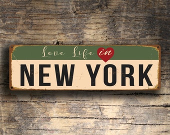 New york street sign | Etsy