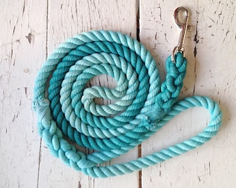 Rope dog leash | Etsy