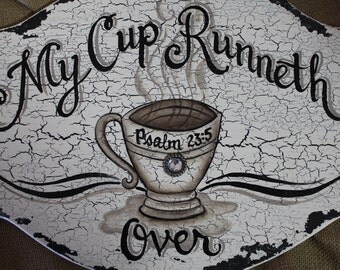 My cup runneth over | Etsy
