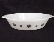 Unique pyrex snowflake related items | Etsy