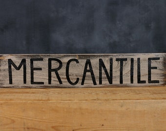 Mercantile sign | Etsy