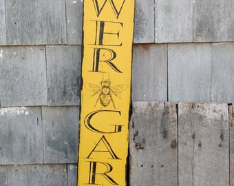 Vertical sign | Etsy