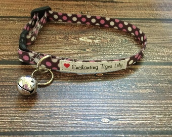 Female cat collar | Etsy