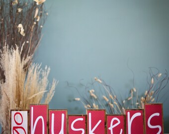 Unique wood block letters related items | Etsy