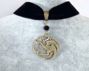 Dragon necklace | Etsy