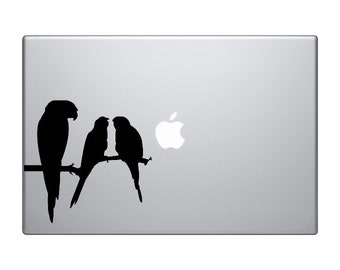Bird laptop decal | Etsy