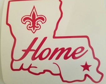 Louisiana decal | Etsy
