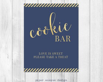 Cookie bar signs | Etsy