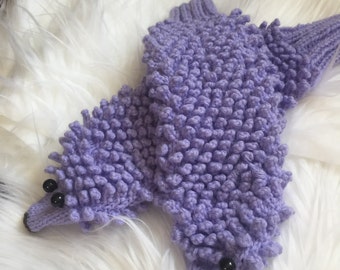 Hedgehog mittens | Etsy
