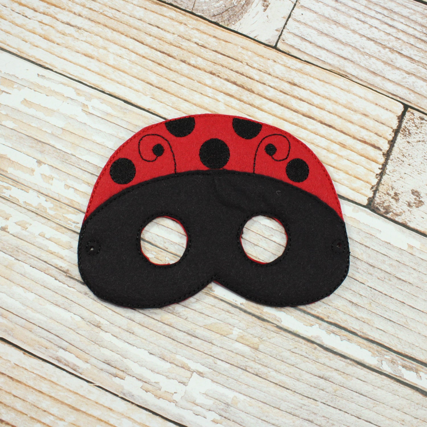Ladybug Mask felt ladybug mask for Birthday Parties