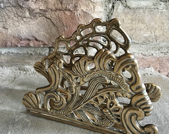 Gold letter holder | Etsy