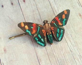 Blue Butterfly Hair Accessory
