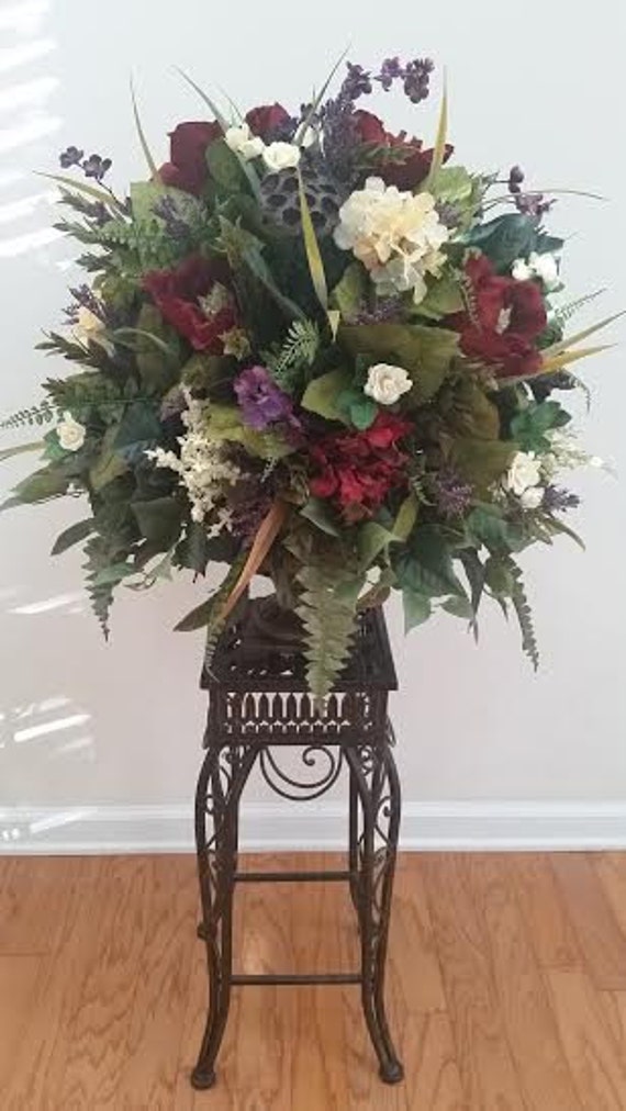 Large Elegant Traditional Transitional Floral Arrangement