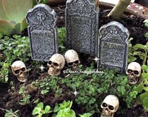 Unique miniature tombstones related items | Etsy