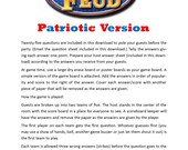 Patriotic Door to Door Scavenger Hunt - Printable Game - 4th of July ...